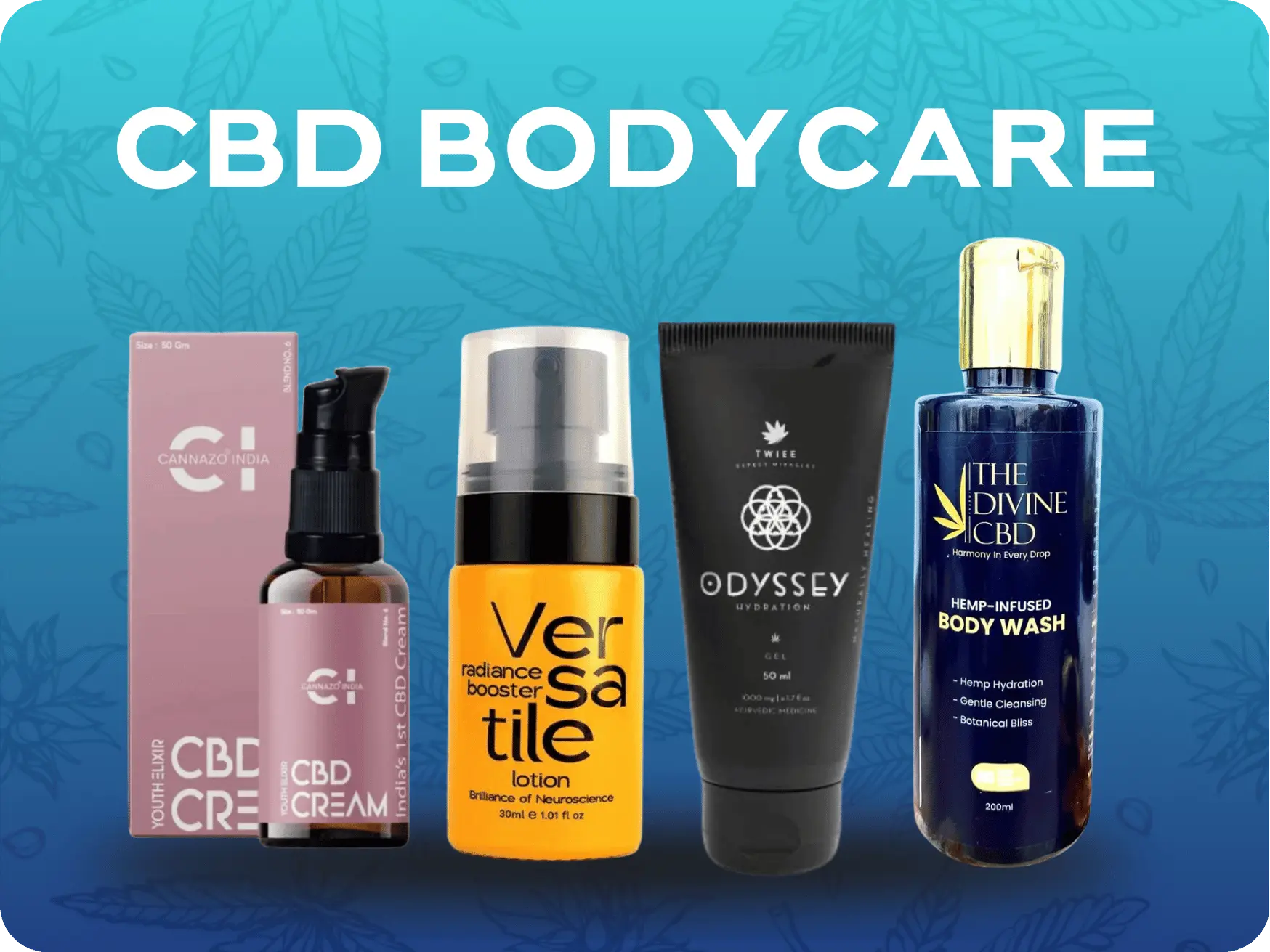 CBD Oil Bodycare - Cannabidiol Skincare India – CBD Store India