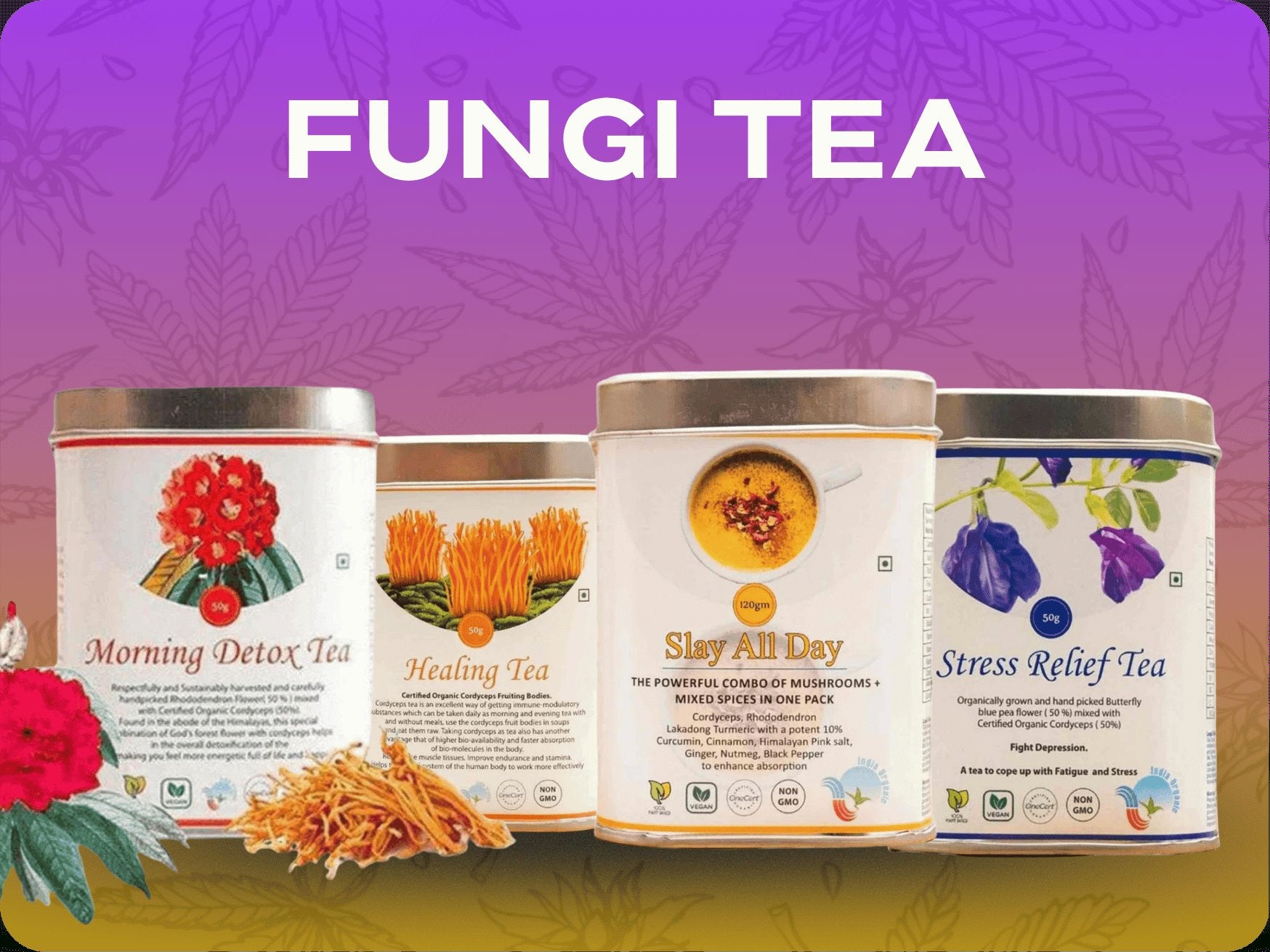 Fungi Tea - Mushroom Tea Benefits | Boost Performance – CBD Store India