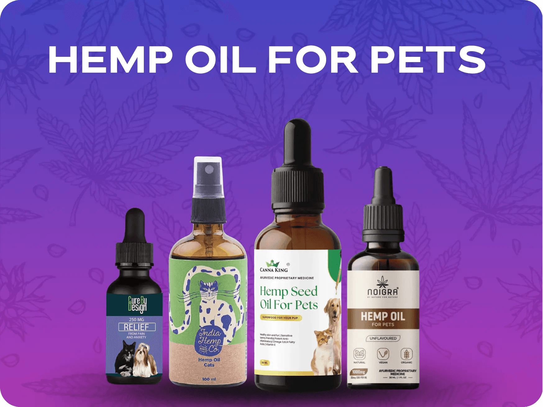 Hemp Oil for Pets – CBD Store India