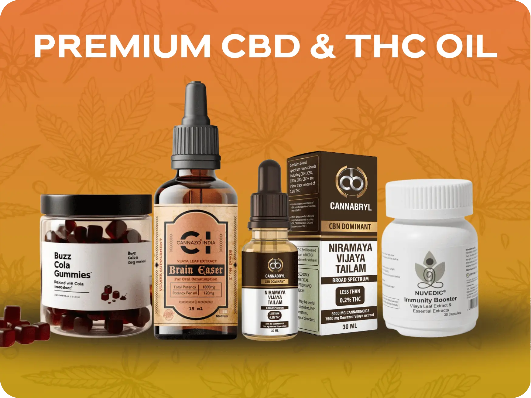 CBD & THC Oil in India - Pure Medical Cannabis Extracts & Gummies – CBD Store India