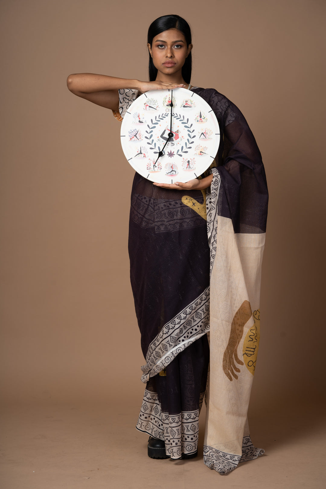 Peaceful Poses Yoga Wall Clock – Time Tales Series | Clocky Kicks – CBD ...