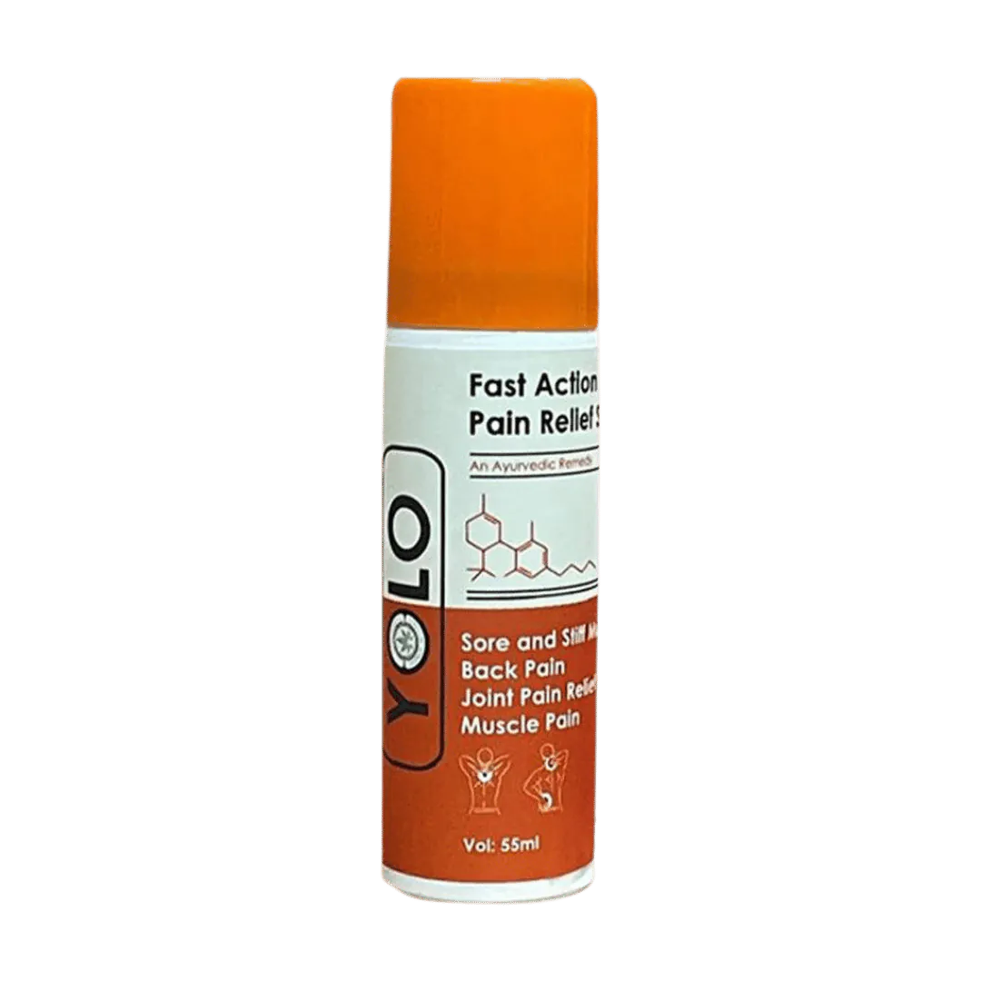 Yolo Pain Relief Spray - Fast Pain Relief Spray | Ayurvedic, Anti ...