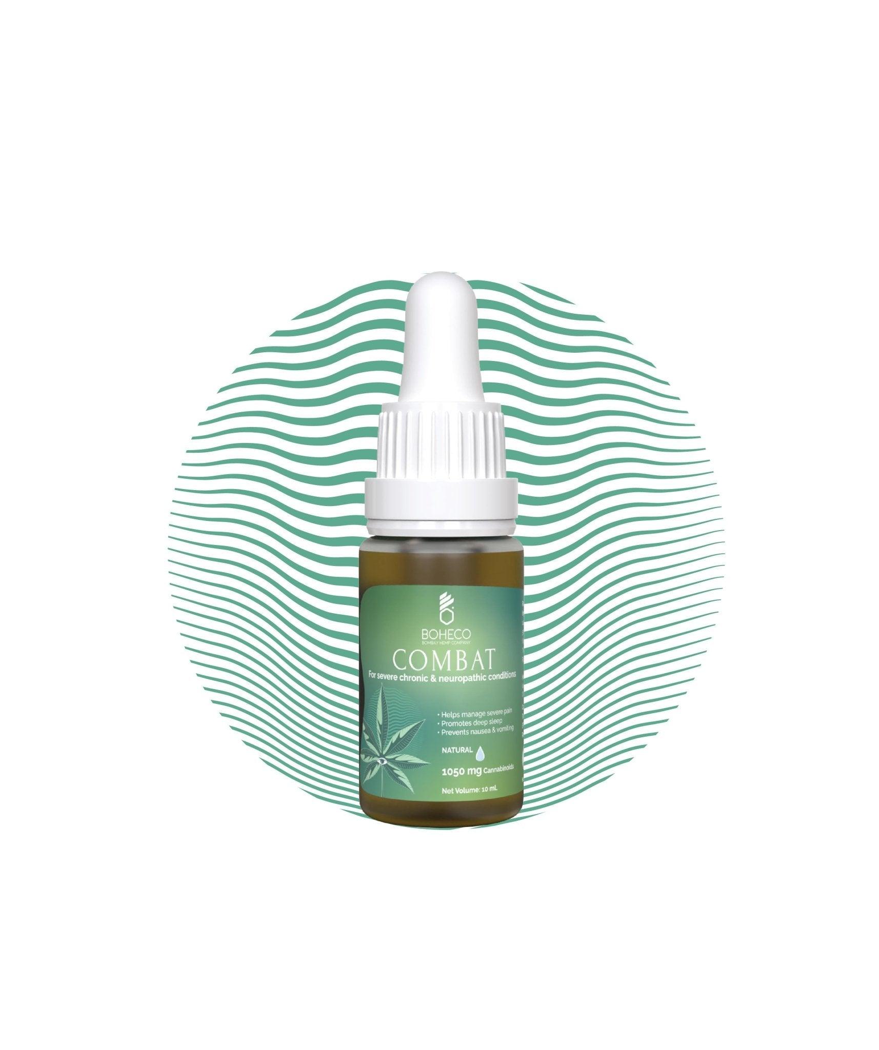 Boheco Combat (THC 60mg/ml : CBD 30mg/ml) - For Severe Chronic and Neu ...