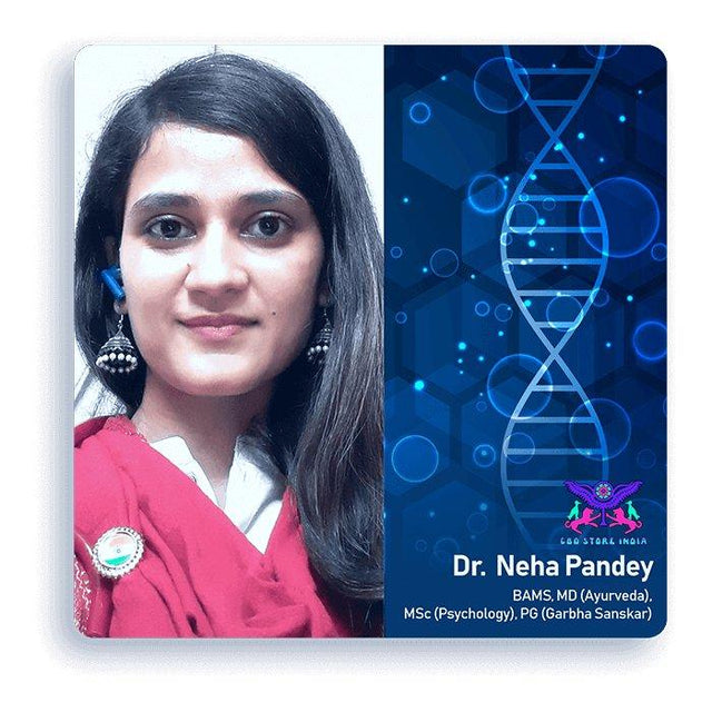 Dr Neha Pandey BAMS, MD (Ayurveda), MSc (Psychology), PG (Garbha Sansk