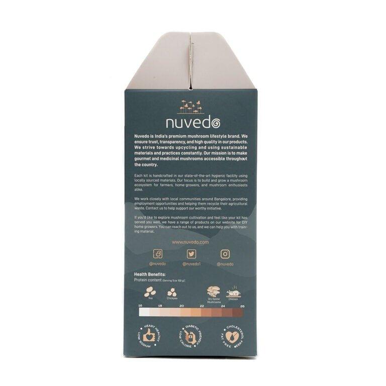 Nuvedo High-Protein Oyster Mushroom Growing Kit | CBD Store India